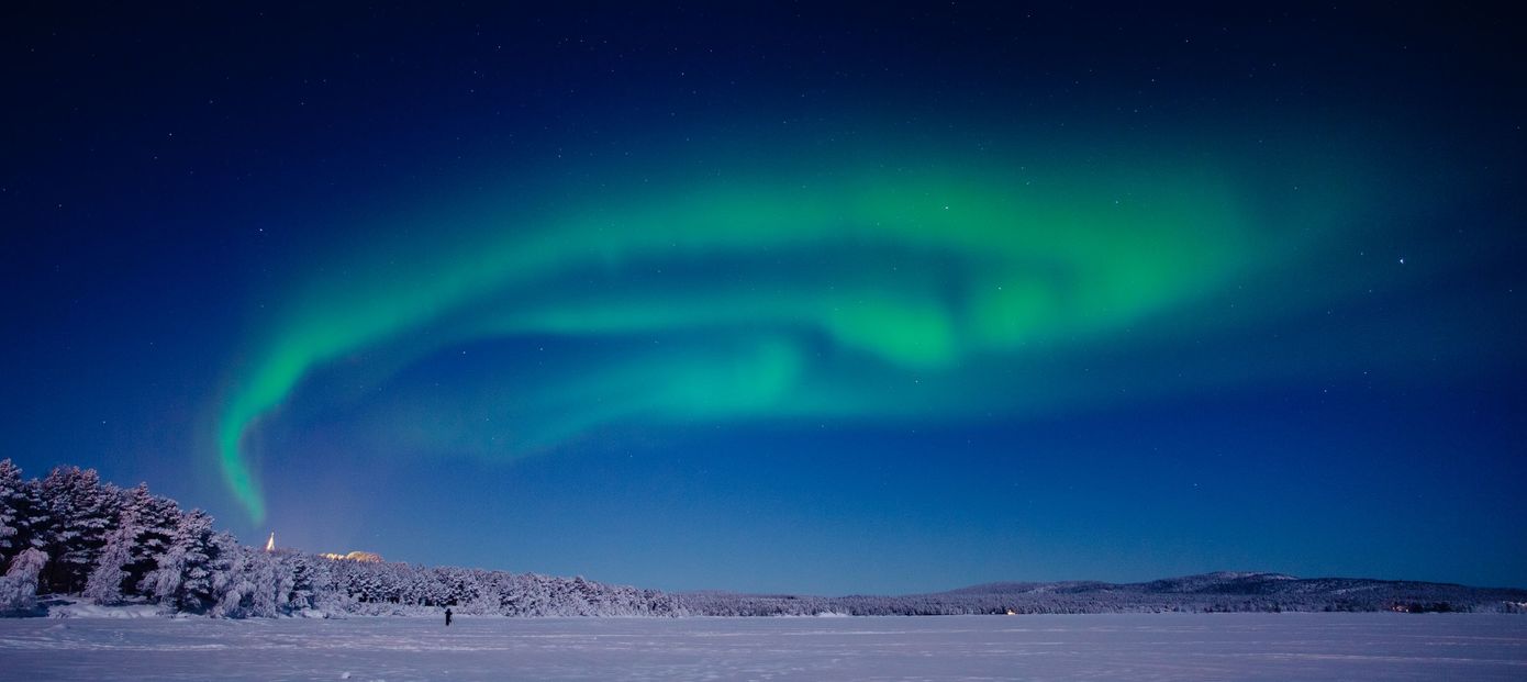 Noorderlicht bij het meer - Northern Lights Village - Saariselkä ...